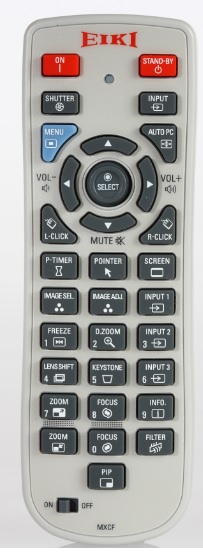 Afstandsbediening Eiki mxcf lc-wul100a lcwul100al