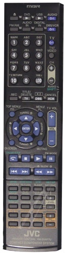 Afstandsbediening Jvc RM-SNXF3U