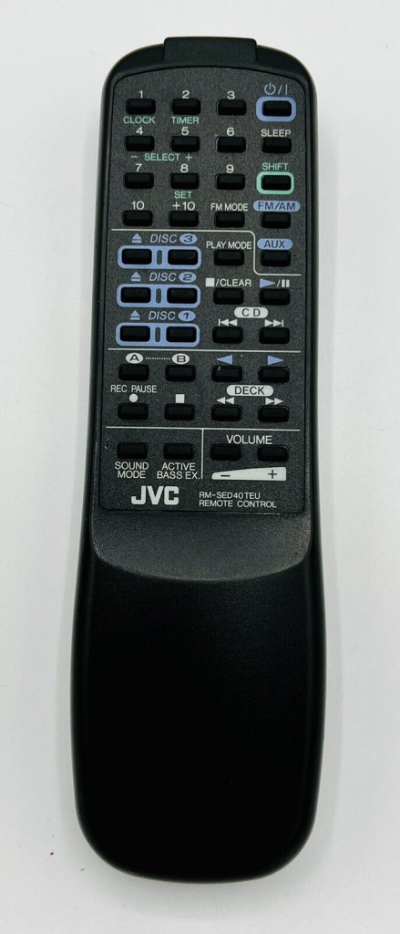 Afstandsbediening Jvc rm-sed40teu