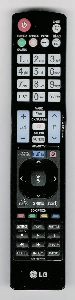 Afstandsbediening Lg AKB72914059