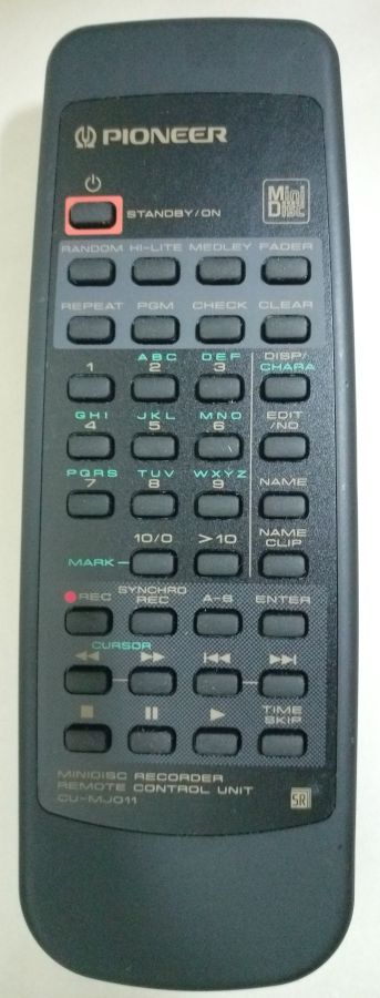 Afstandsbediening Pioneer cu-mj014 cu-mj011