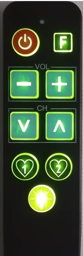 Senioren / slechtzienden afstandsbedieningen