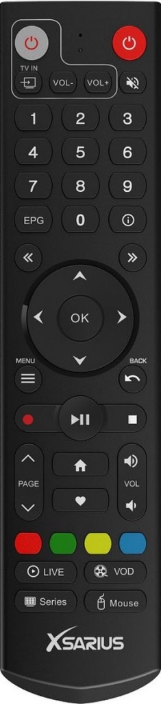 Afstandsbediening Xsarius V2