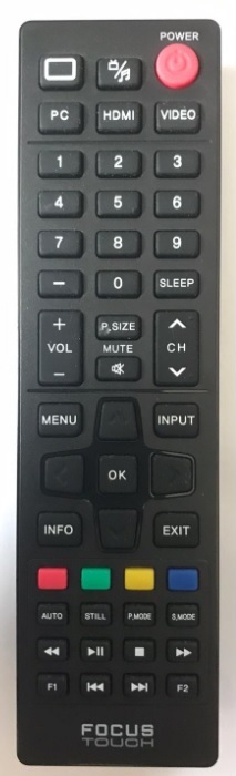 Afstandsbediening focus touch new