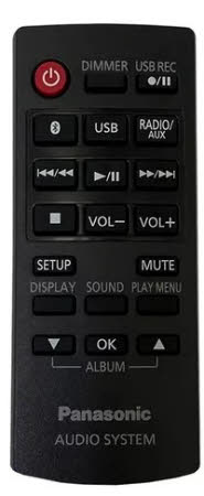 Afstandsbediening Panasonic N2QAYB001150