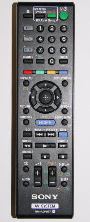 Afstandsbediening Sony RM-ADP077