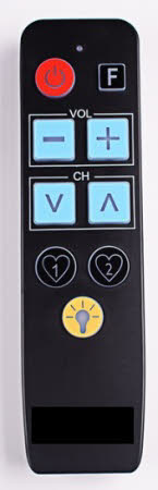 Senioren / slechtzienden afstandsbedieningen